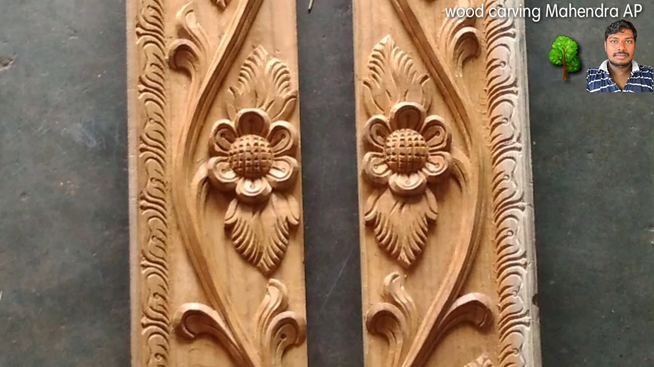 Entering side border wood carving is look wood carving Mahendra AP ...