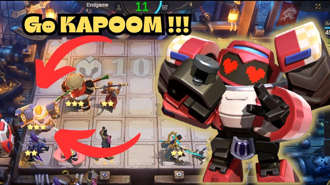 HOW TO MAKE YOUR ENEMY SURRENDER WITH KABOOM SKILL 2 || MAGIC CHESS ...