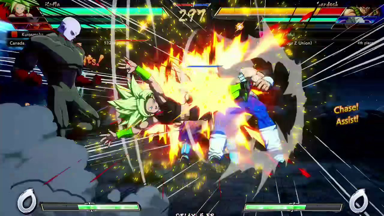 Landing the new dramatic finish in season 3 of DBFZ - YouTube