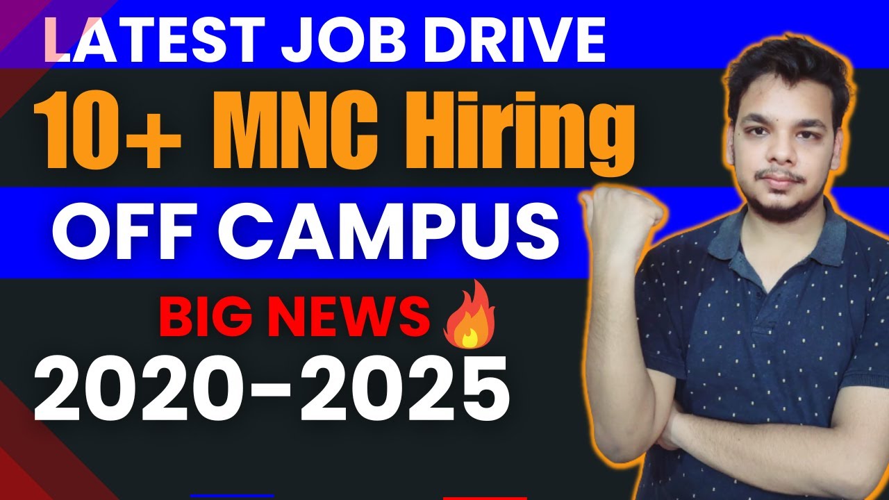 Biggest Hiring Drive For 2023 Batch | Latest Hiring | OFF Campus Job ...