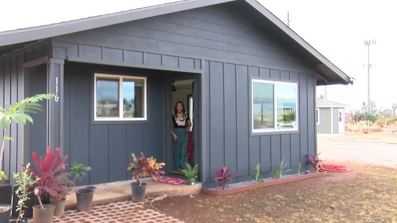 Family ready to move into first home rebuilt in Lahaina after wildfire ...