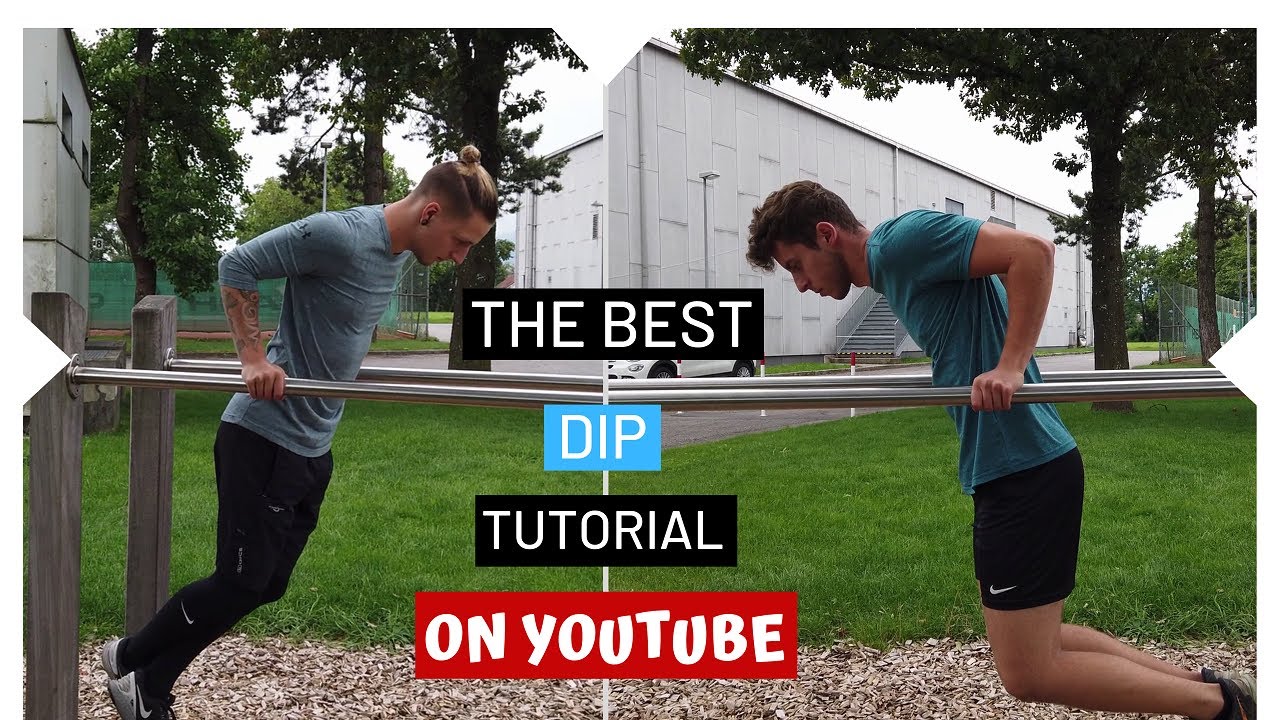 Calisthenics BEGINNER TUTORIAL (Part 1) - Dips | Daaz Calisthenics 2019 ...