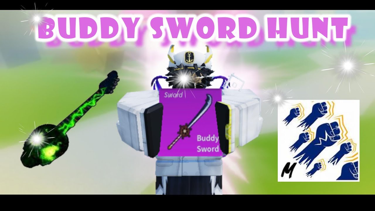 BUDDY SWORD HUNT! (Blox Fruits pvp) - YouTube