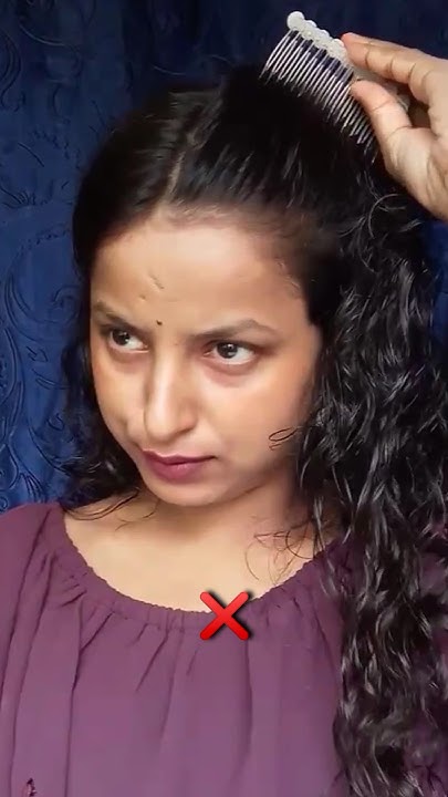 Stop Using French Comb Hair Clips In Wrong Way | How To Use French Comb ...