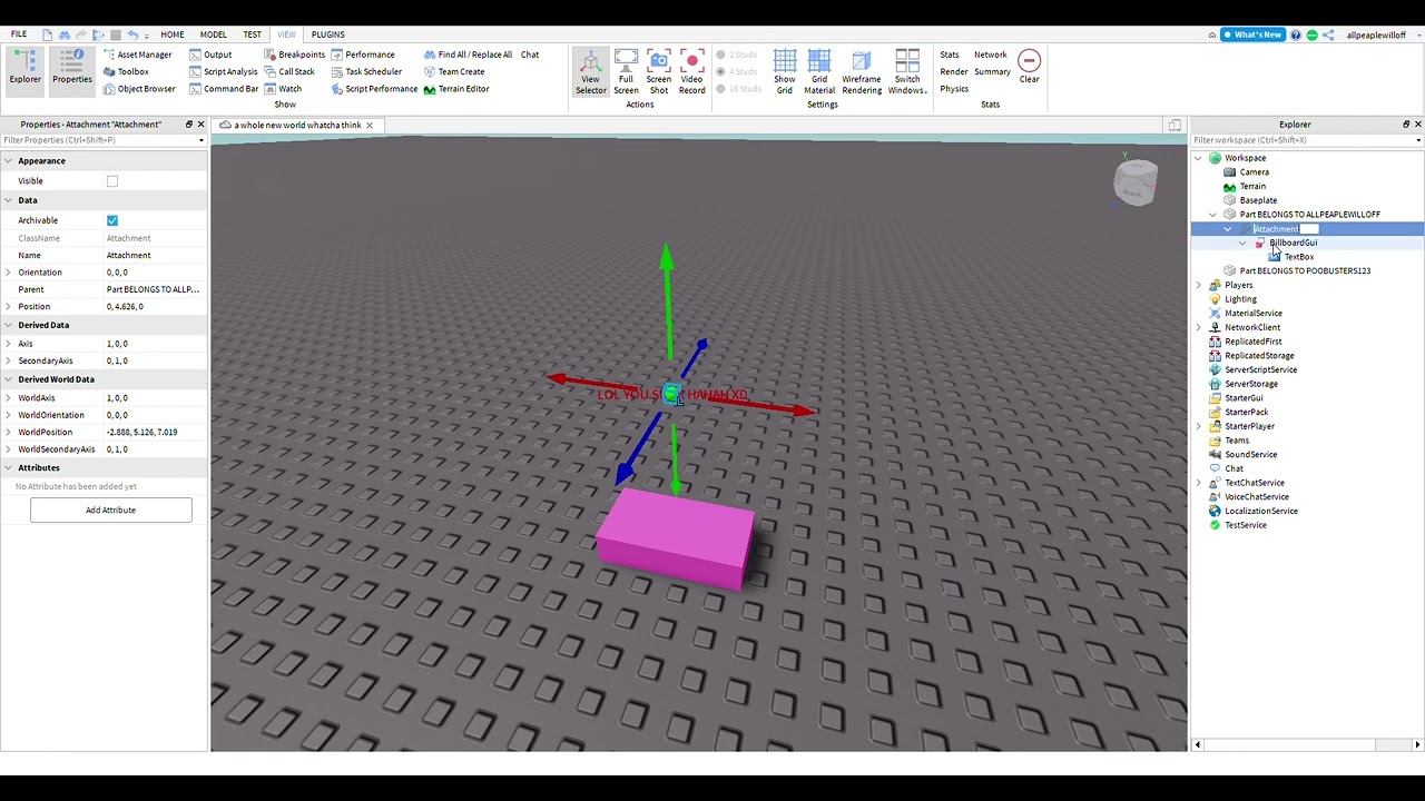 how to actully make floating text - YouTube