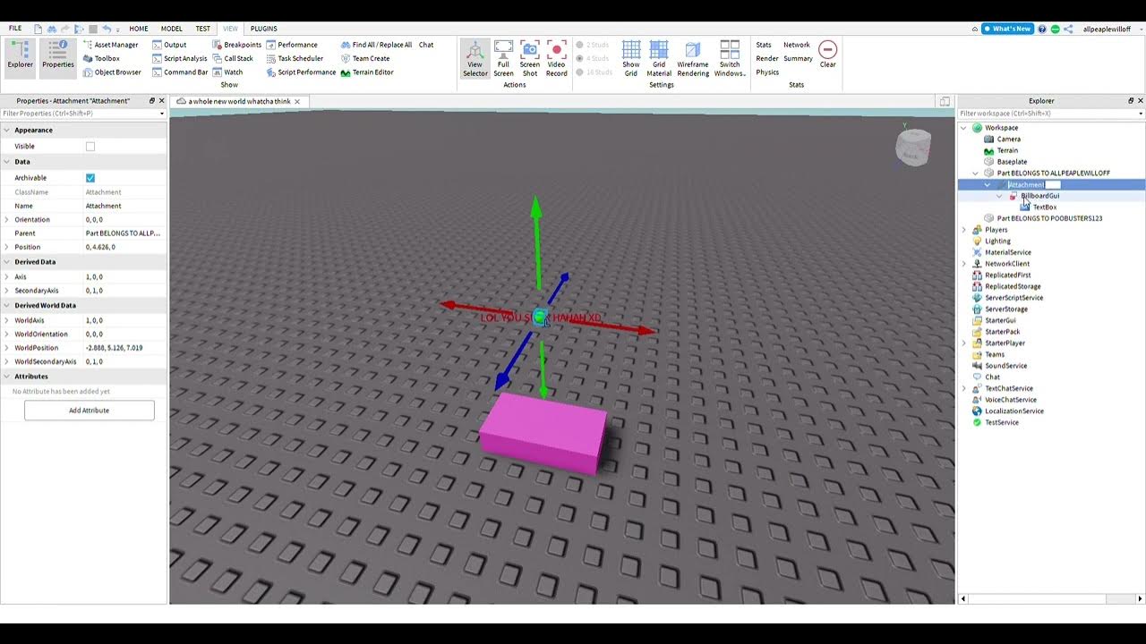 how to actully make floating text - YouTube