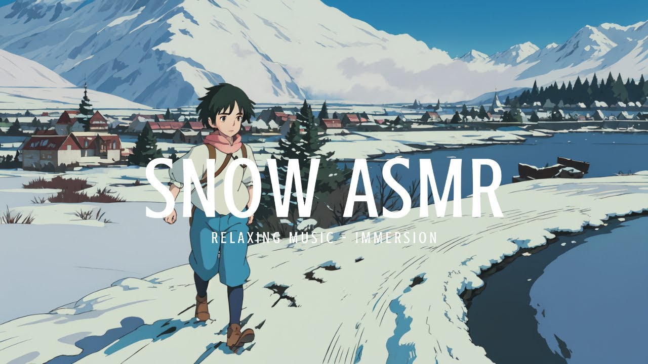 ASMR 눈내리는 소리 1 Hour - Relaxing Sound - YouTube