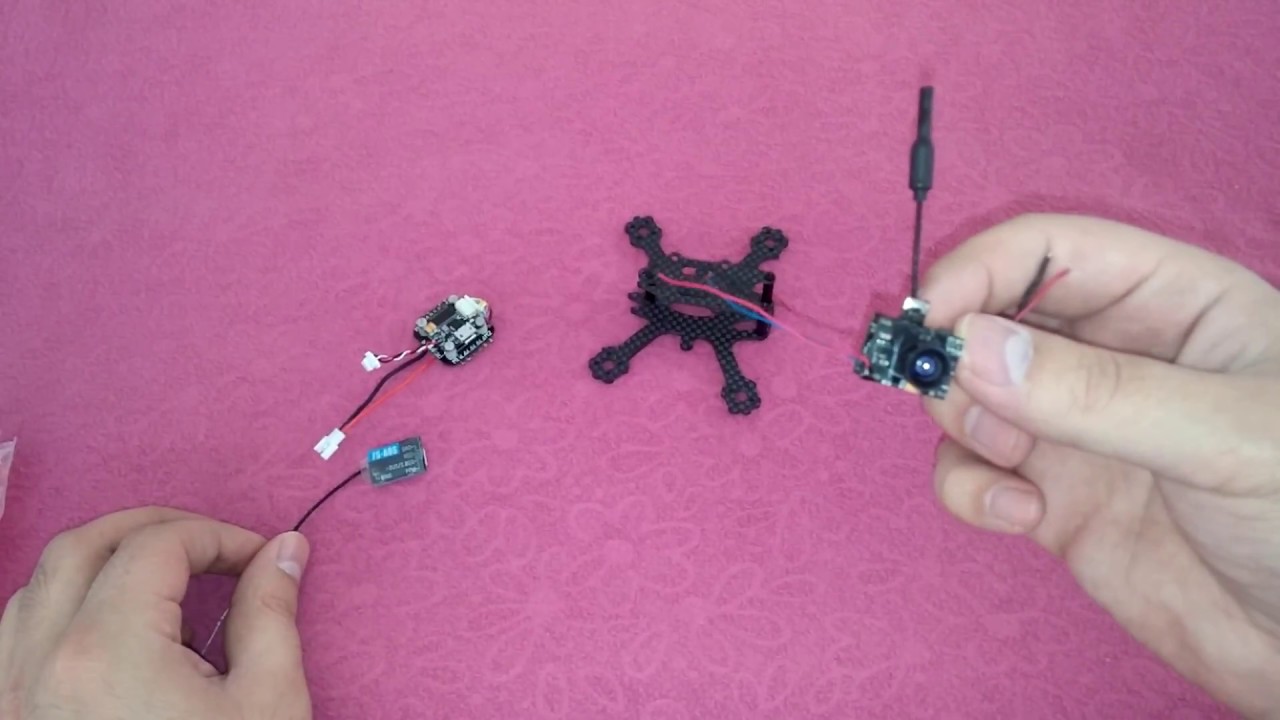 Micro Drone Yapımı - X2 ELF 88mm - YouTube