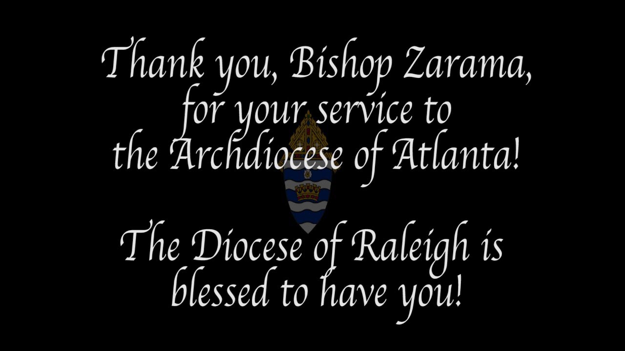 Thank You Bishop Zarama! - YouTube