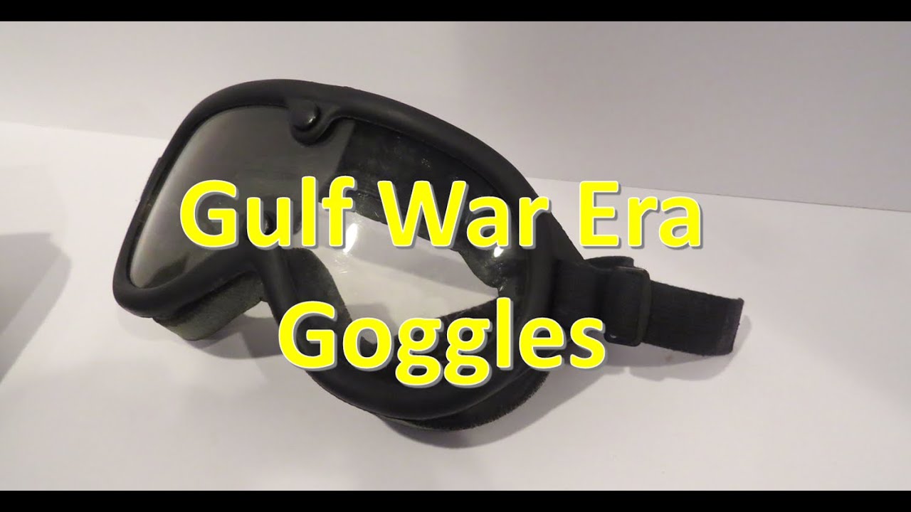 Gulf War Era Goggles - History - YouTube
