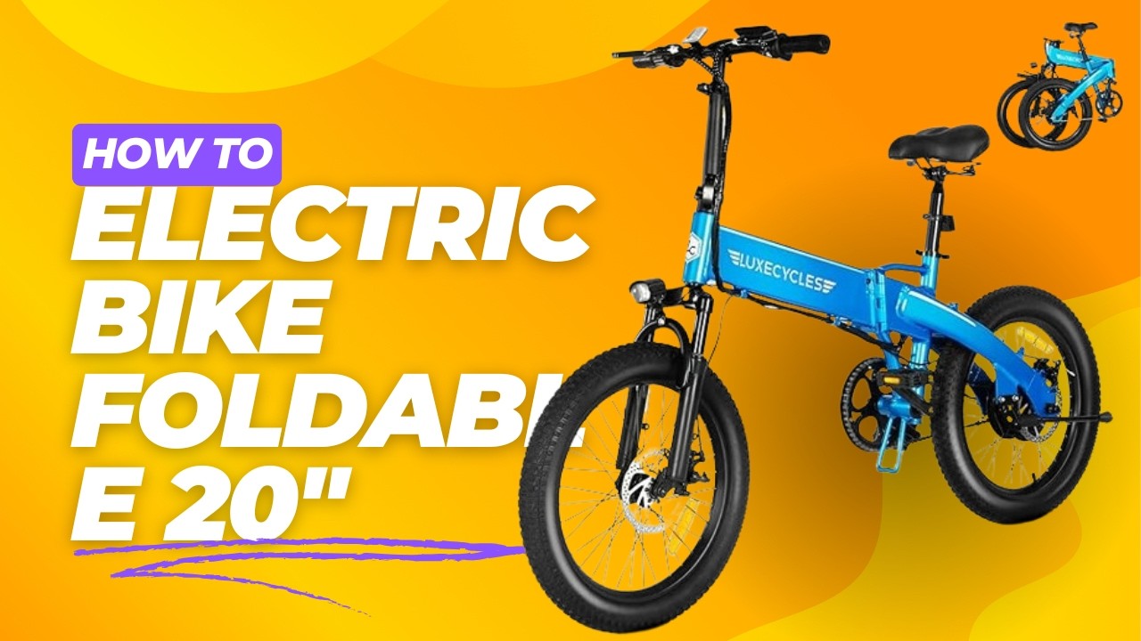 Foldable 1000W Electric Bike – 28MPH Power & Portability! - YouTube