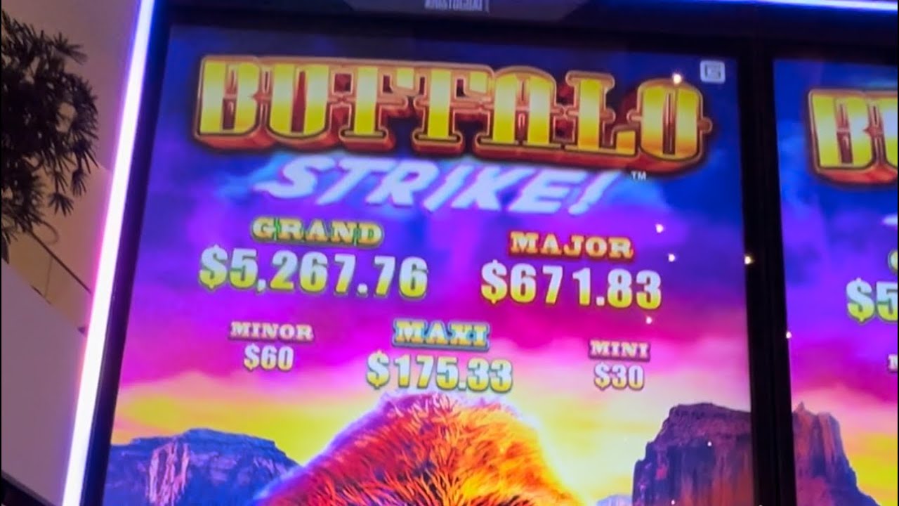 NEW Buffalo Strike Bonus!! #reels #slots #casino #lasvegas # ...