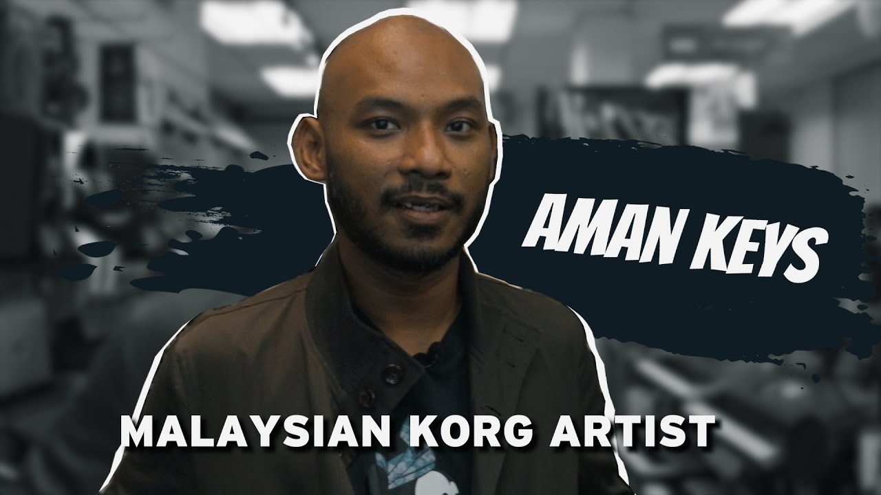 AMAN KEYS | THE TYPEWRITER | KORG ARTIST MALAYSIA - YouTube