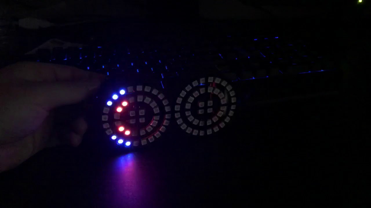 New led goggles design - YouTube