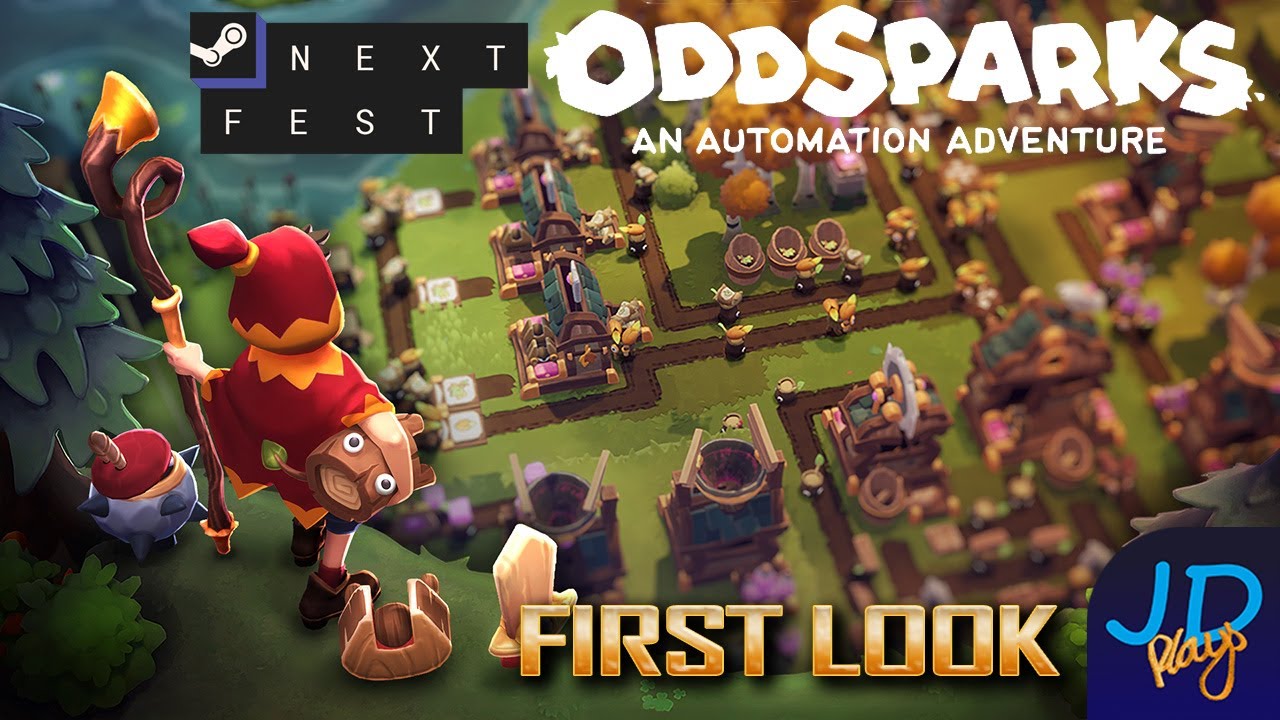 Odd Sparks a Odd Automation game ⚙️First Look, Next Fest, Preview - YouTube