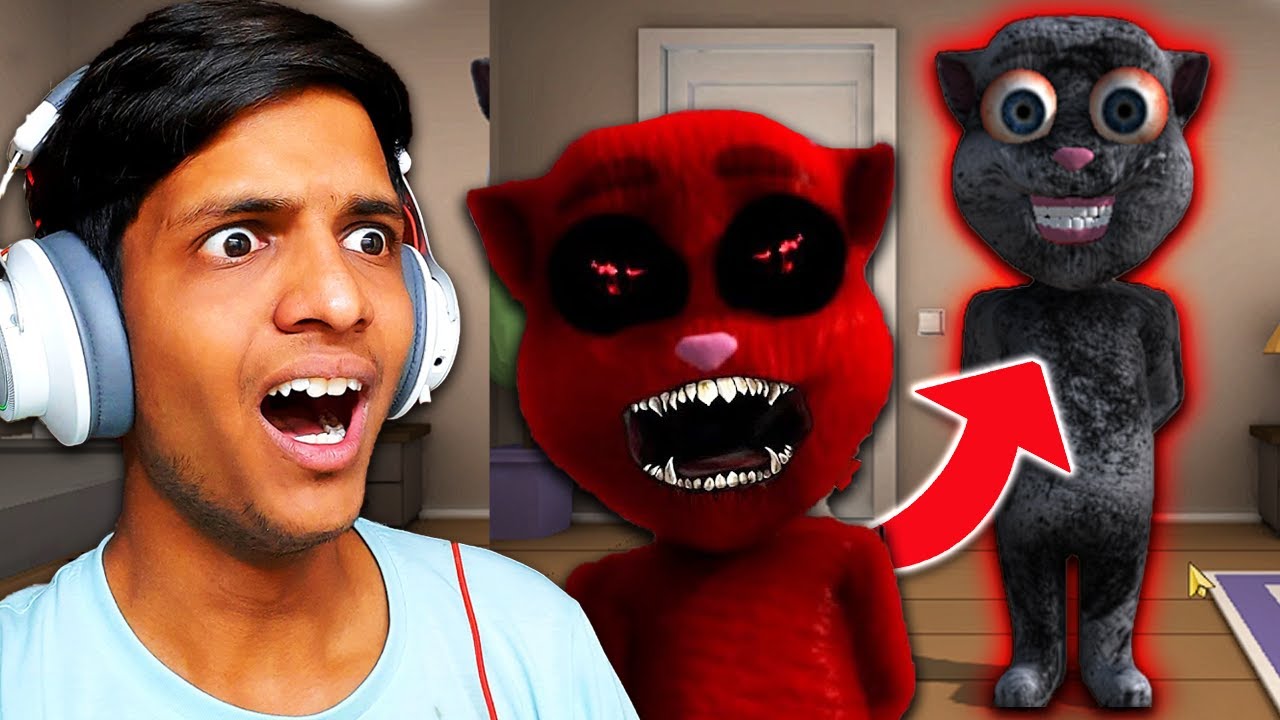 I Found This SCARY TALKING TOM Game 😱 - YouTube