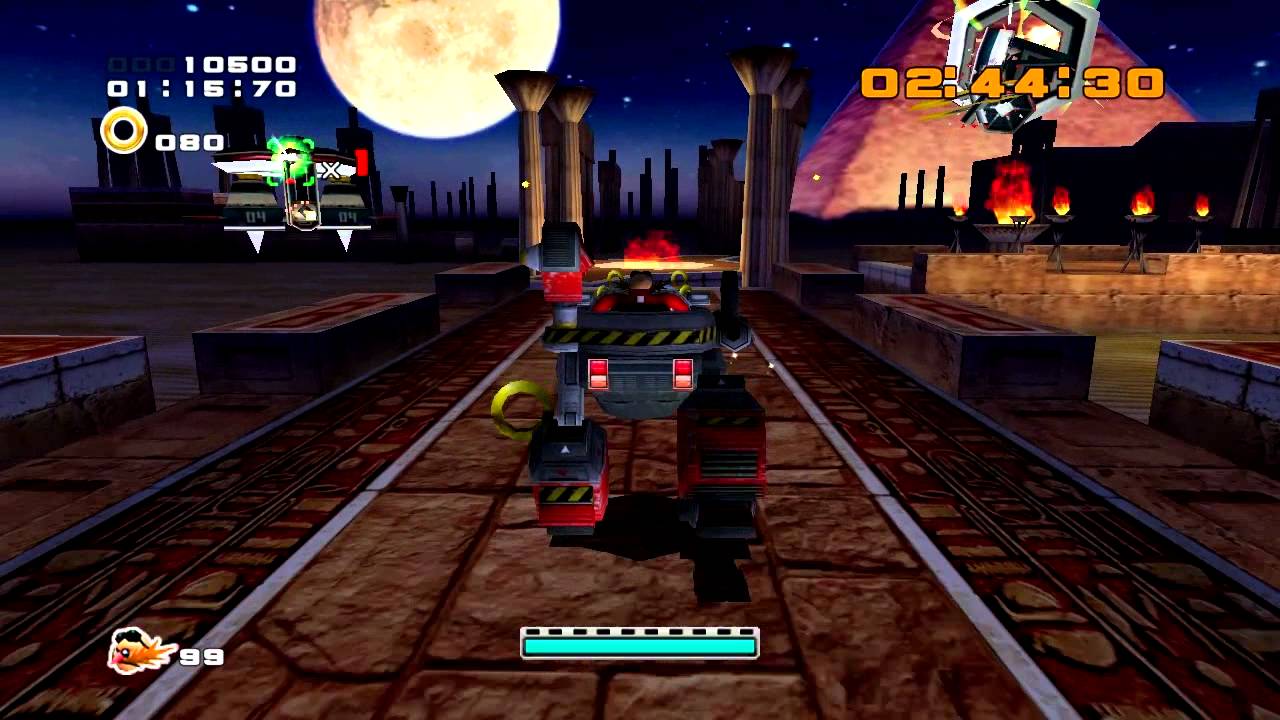 Sonic Adventure 2: Sand Ocean Mission #4 - A Rank - YouTube