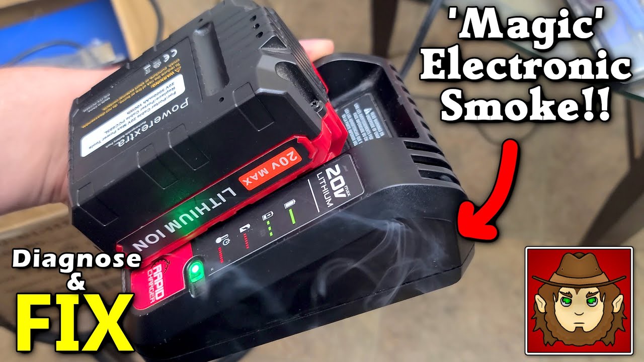 Fire Hazard Charger! Disassembly and repair. - YouTube