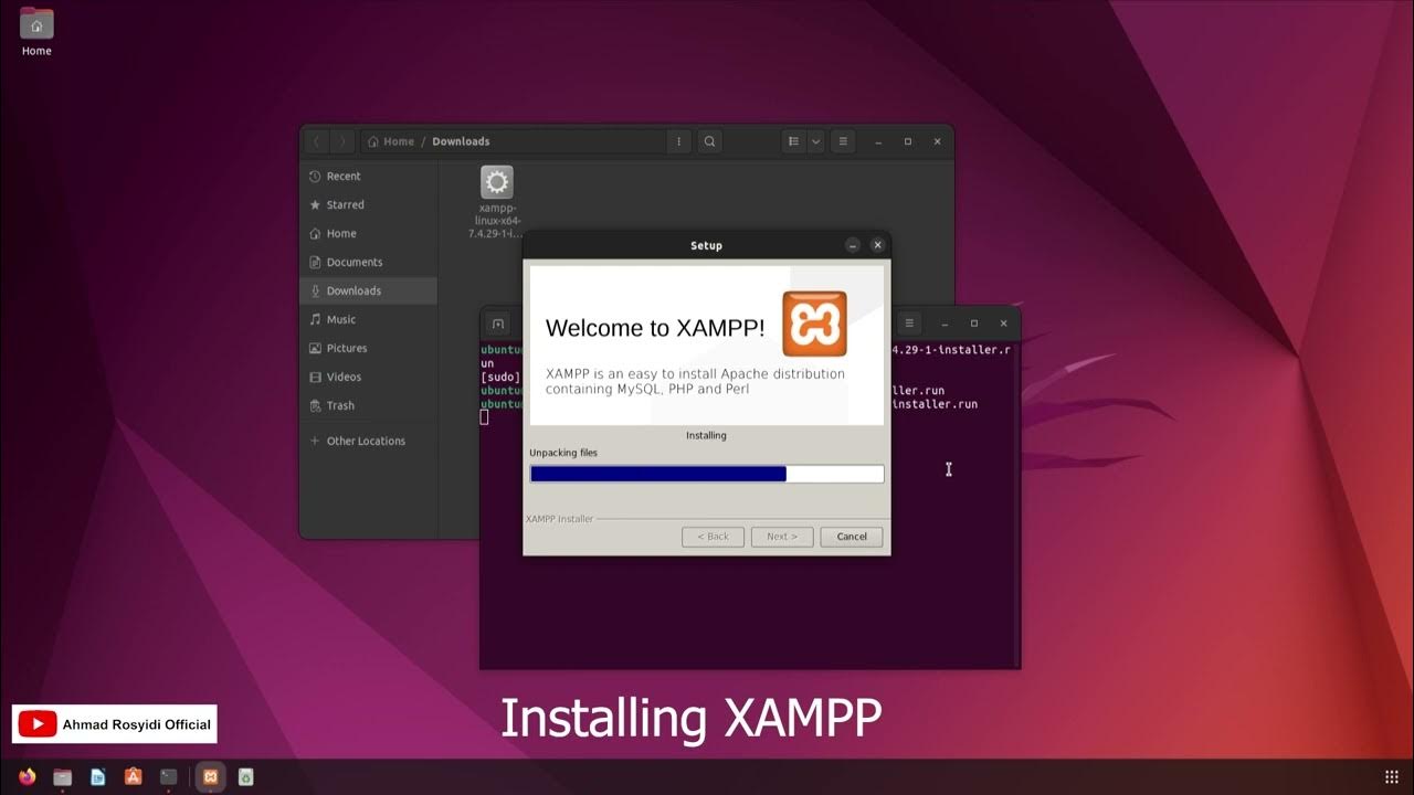 Install XAMPP in Ubuntu 22.04 LTS - YouTube