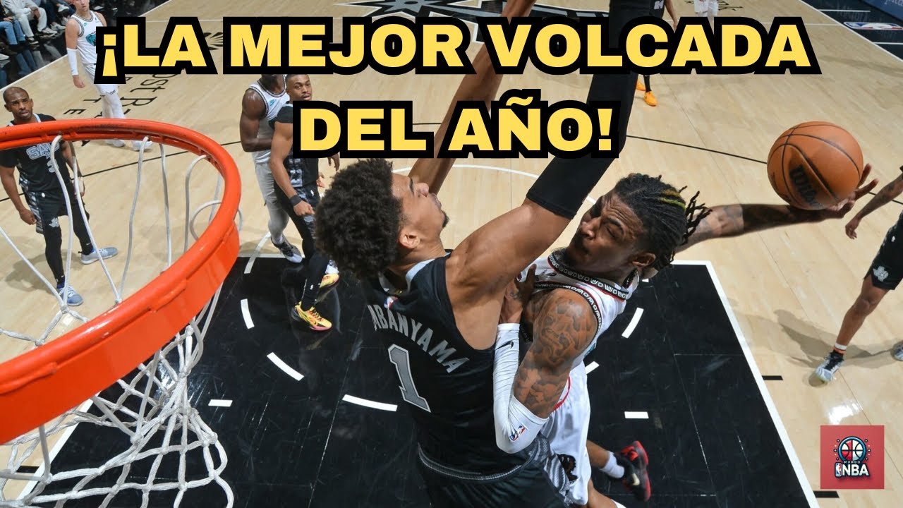 ¡LA VOLCADA MÁS ESPECTACULAR DEL AÑO... PERO NO VALIÓ! 😱 Ja Morant vs ...