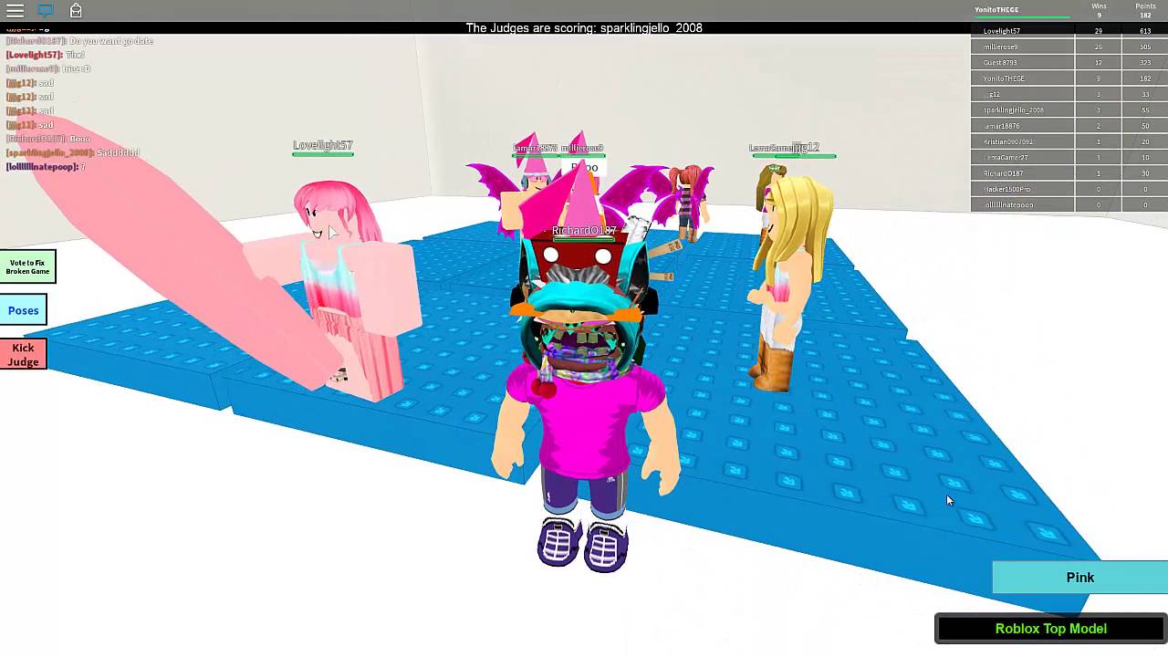 Roblox - Top Model BG Gameplay - YouTube