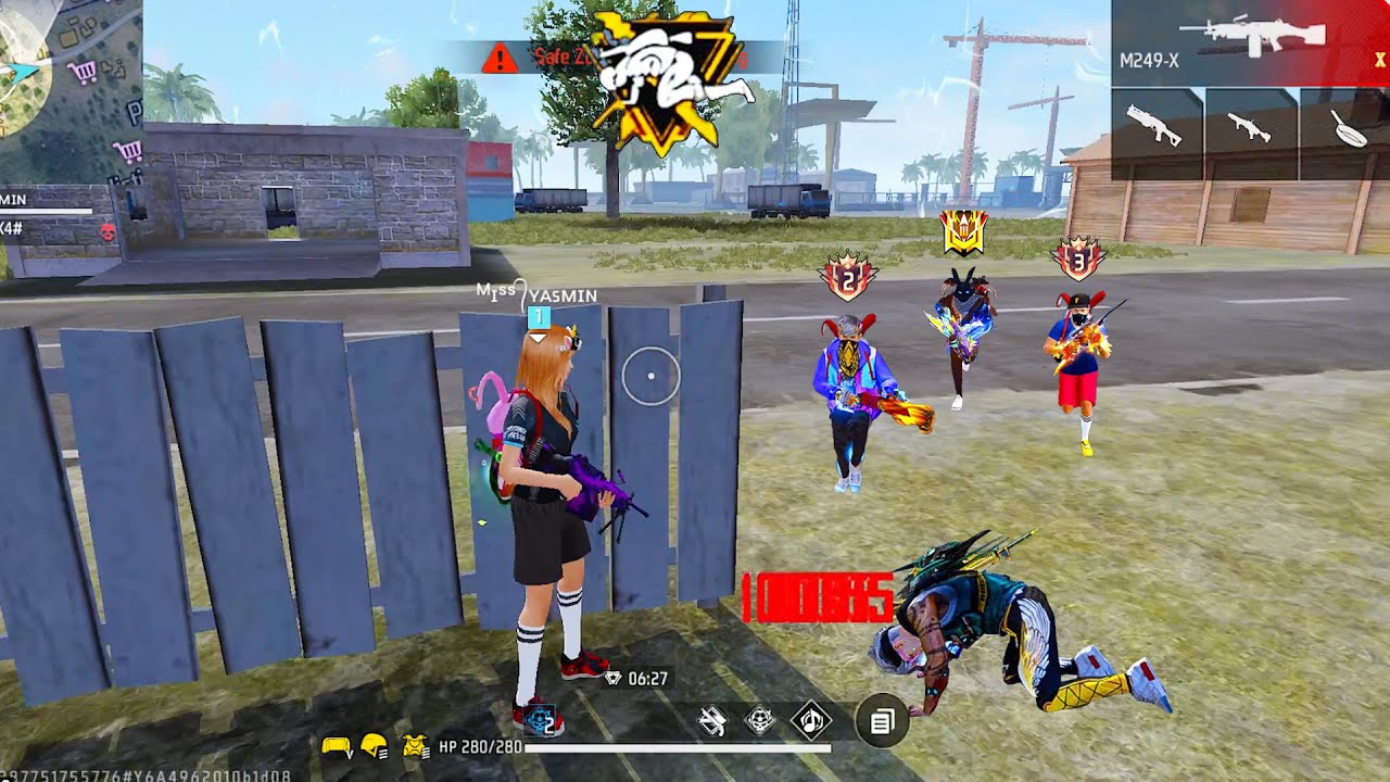 Solo Vs Squad Gameplay | Grandmaster Lobby | Free Fire | Queen Gaming ...
