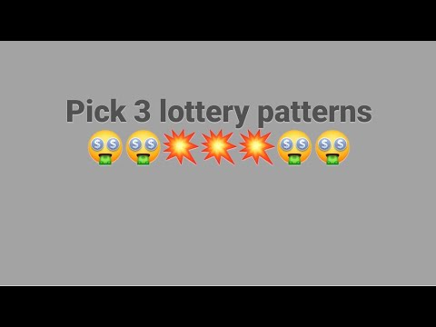Deon Staley is live! All States pick 3 lottery pattern - YouTube