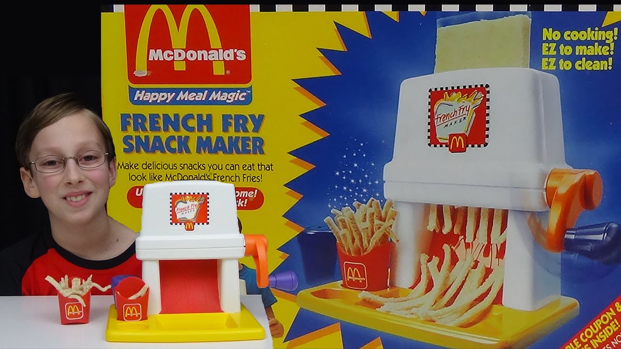 MCDONALD'S FRENCH FRY SNACK MAKER | COLLINTV - YouTube