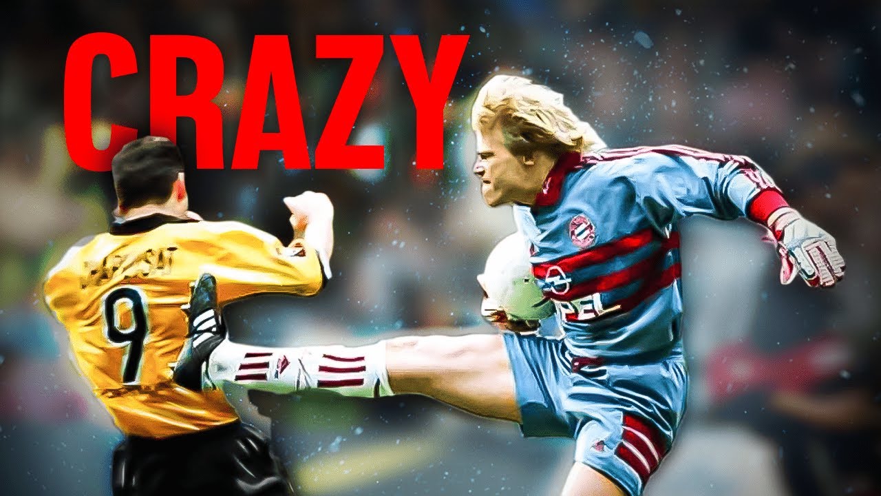 Why Oliver Kahn is the scariest goalkeeper in the history - YouTube