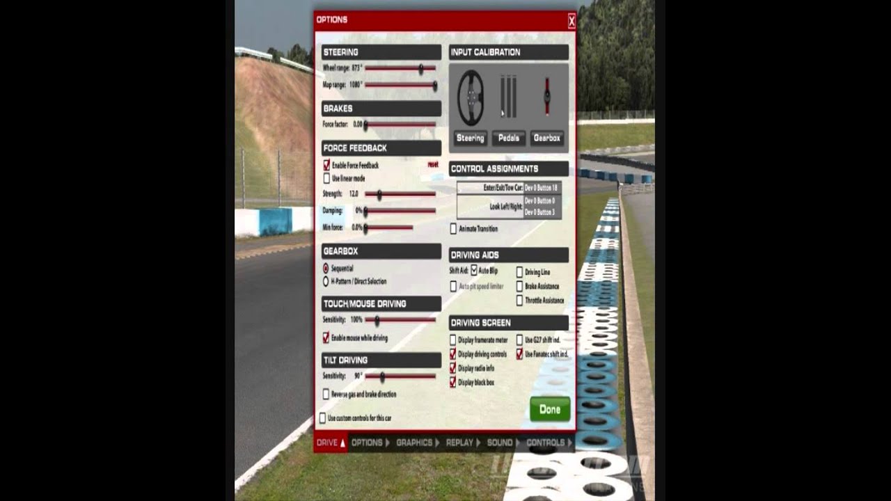 Nr3: iRacing Quick start guide for rookies: Sensitivity settings of ...