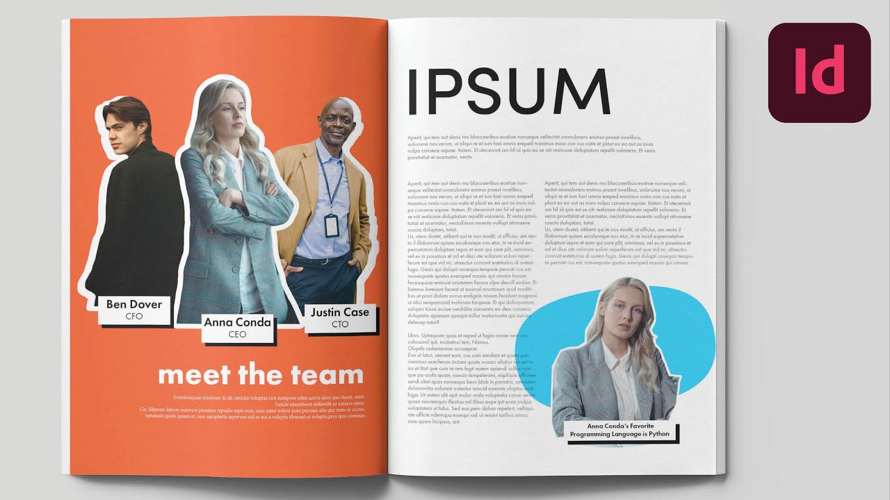 How to make this EASY InDesign Layout, Episode 7 - YouTube