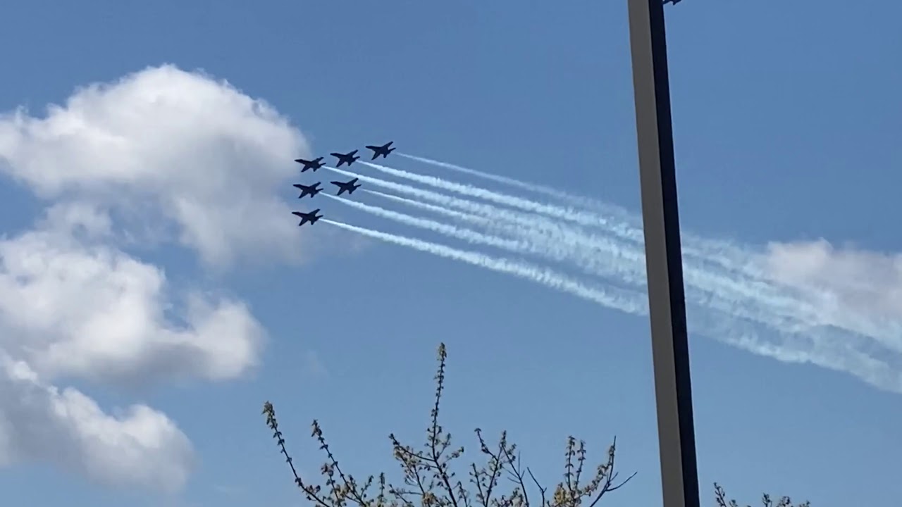 Blue Angels over Metro Detroit - May 12, 2020 #AmericaStrong - YouTube
