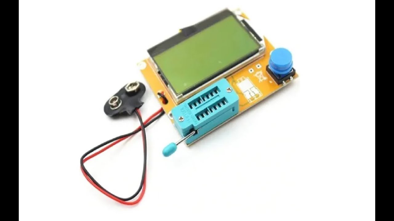 Testador LCR T4 - Tester LCR T4 Tutorial - YouTube