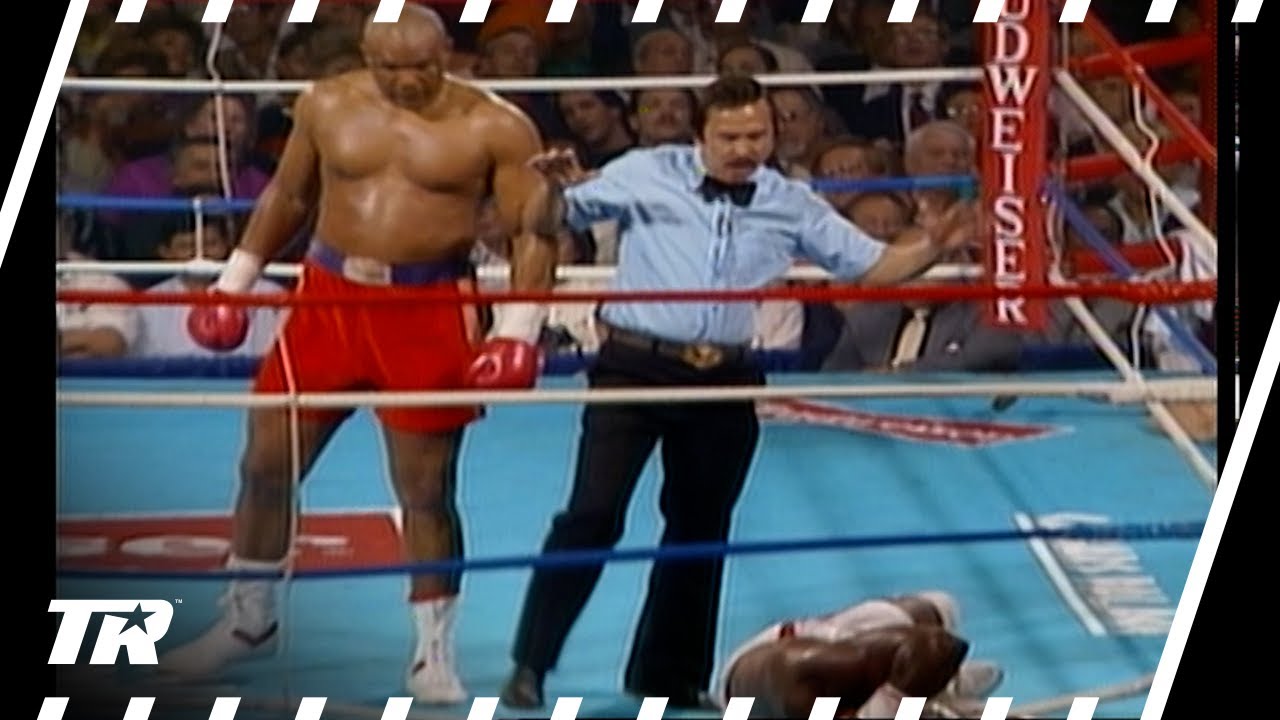George Foreman vs Dwight Muhammad Qawi | FULL FIGHT | MARCH 19, 1988 ...