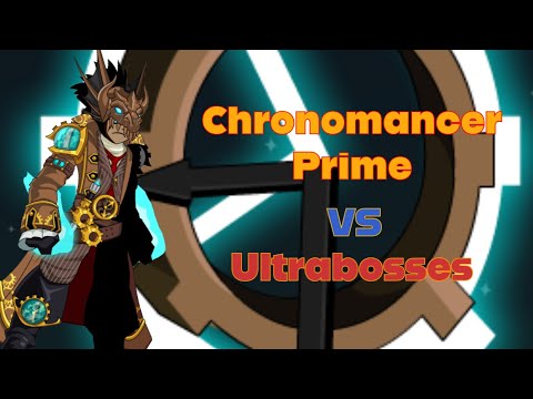 AQW Chronomancer Prime Against Ultra Bosses - YouTube