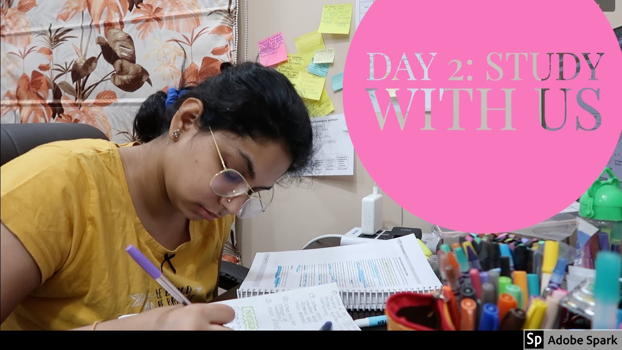 DAY 2: Quarantine 7-Day Study With Us Challenge (WITH MUSIC) - 1 HOUR ...