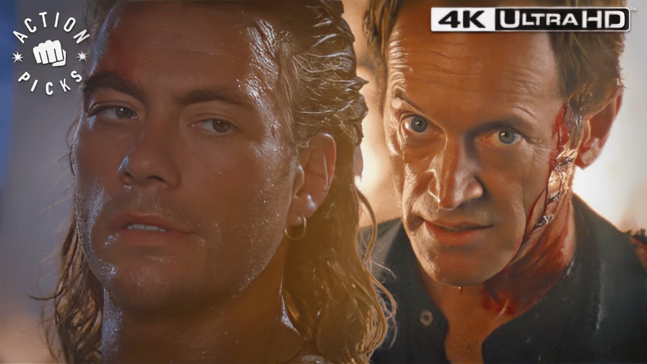 Bad Guy EXPLODES (Final Fight Scene) | Hard Target 4k HDR - YouTube
