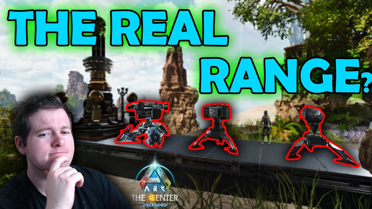 The Real Turret Range in Ark Survival Ascended - How Far DO Turrets ...