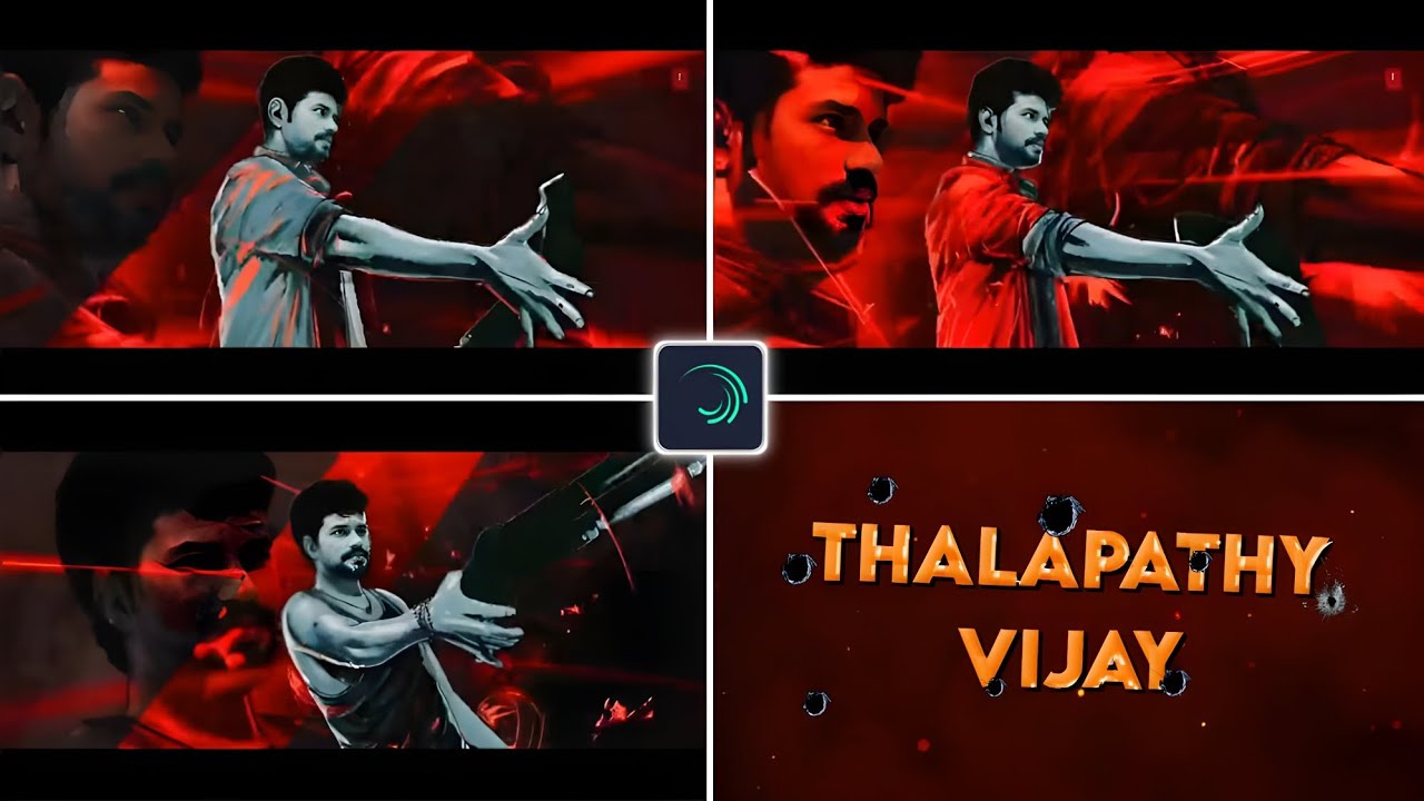 GOAT Title Card Video Editing in Alight Motion Tamil | The GOAT Title ...