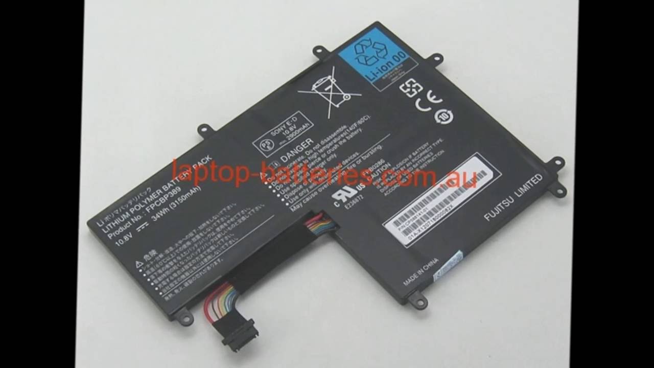 Australia 34Wh Fujitsu Stylistic Q702 battery, FUJITSU FPCBP389 battery ...