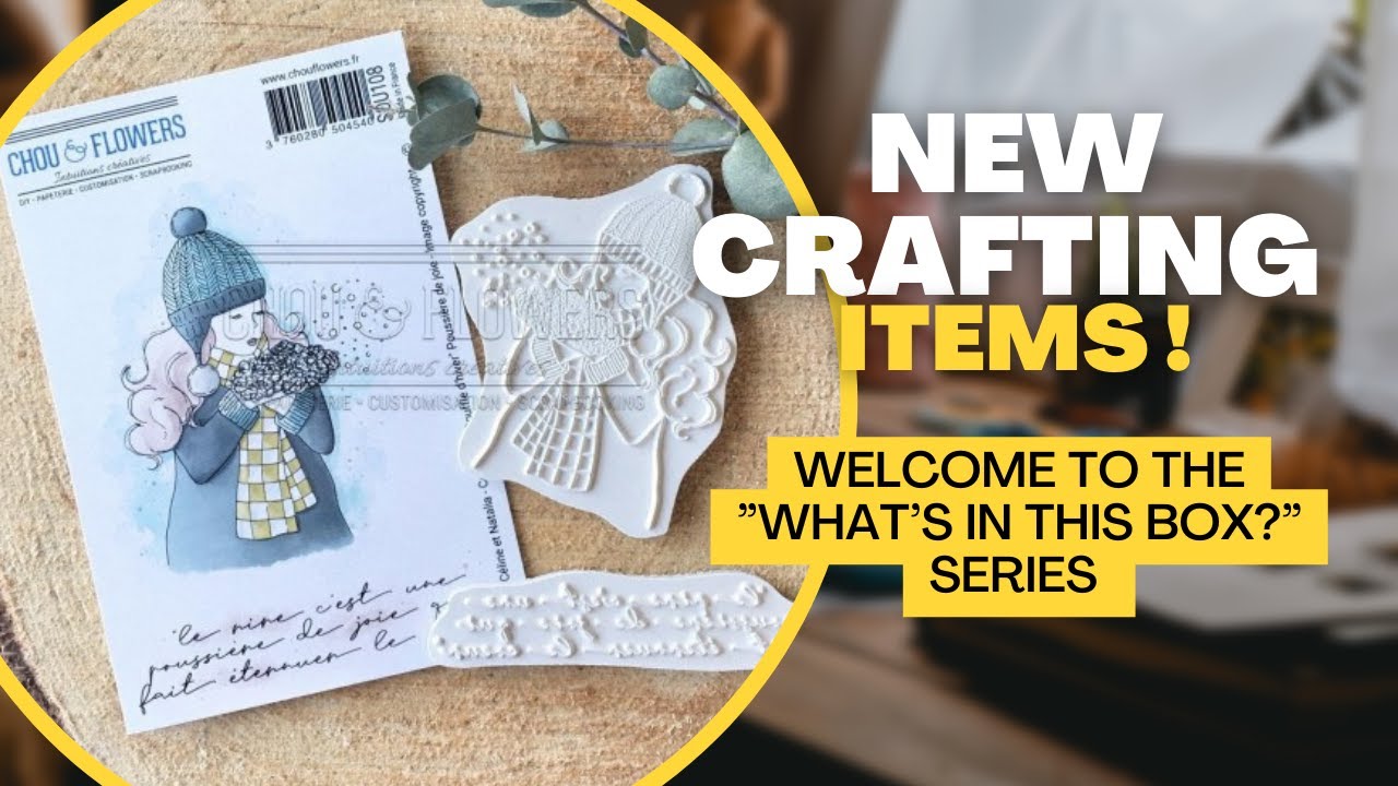 Unboxing of the new paper and stamps release by Chou and Flowers: Forêt ...