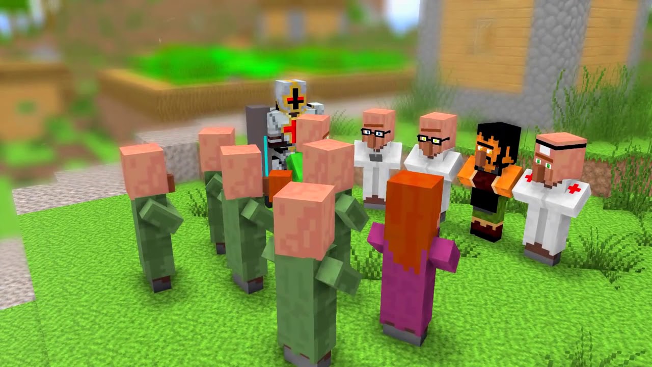 Zombie vs Villager Life 5 - Craftronix Minecraft Animation - YouTube