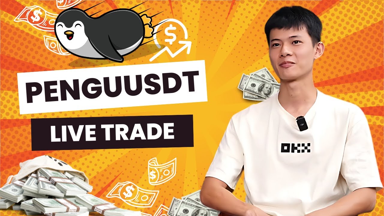 HightLight Live Trade PENGU | TCN Trading - YouTube