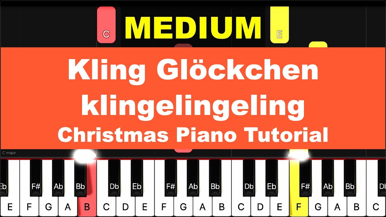 [Christmas Piano Tutorial] Kling Glöckchen klingelingeling [피아노중급 ...