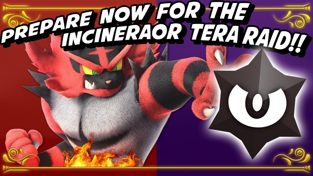 How to prepare for the Pokemon Scarlet & Violet 7 star Incineroar raid ...