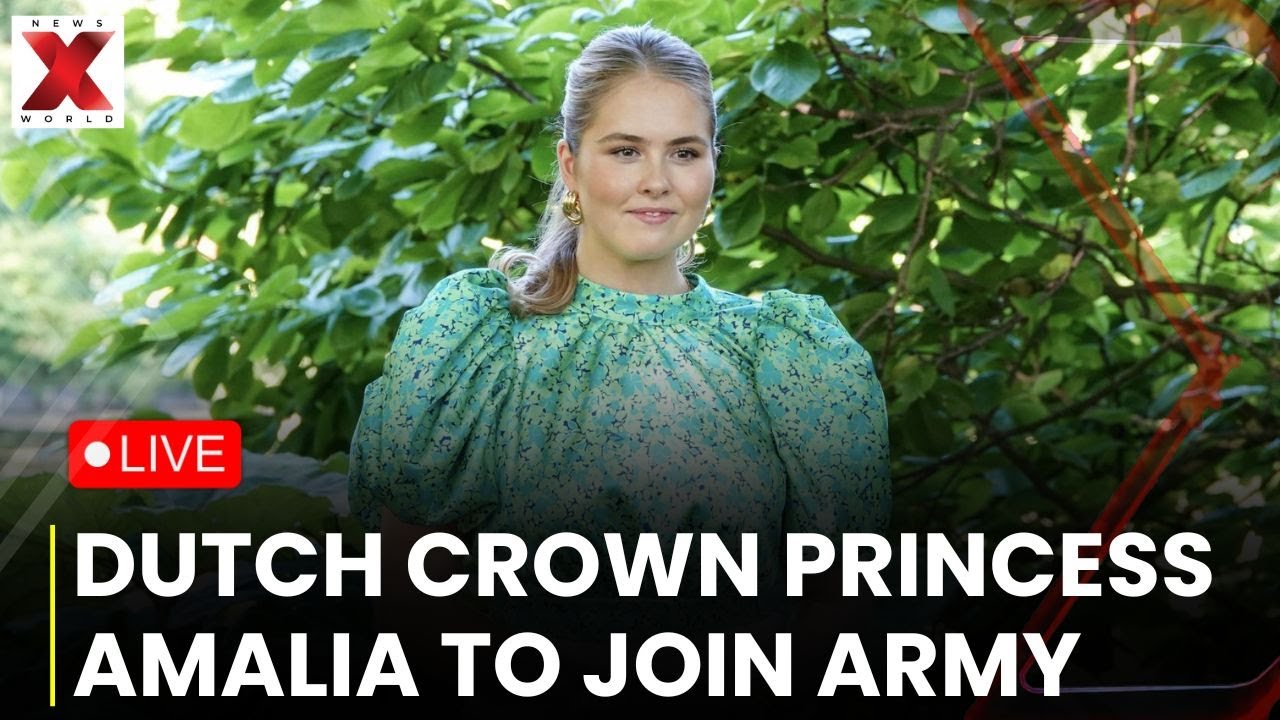 Dutch Princess Soldier LIVE : Dutch Crown Princess Amalia Starts Army ...