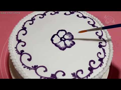 📢 jele ilə Tortun bəzədilməsi Cake Decoration
