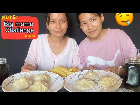 Big momo eating challenge🤤🤤 - YouTube