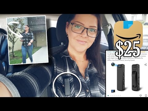 Testing Cheap Amazon Body Cams for Delivery Drivers! Tips for being ...