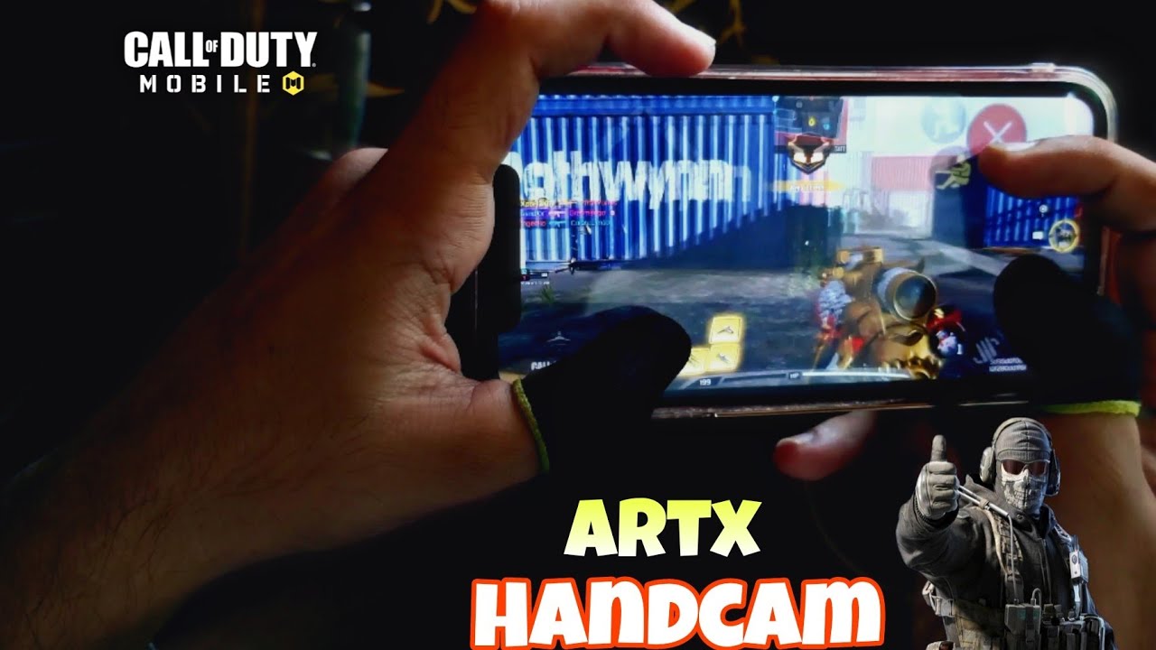 CODM 4 fingers sniper handcam | CODM Handcam gameplay - YouTube